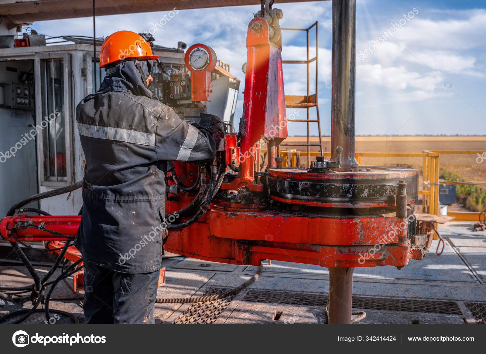 Oil Drilling Workers