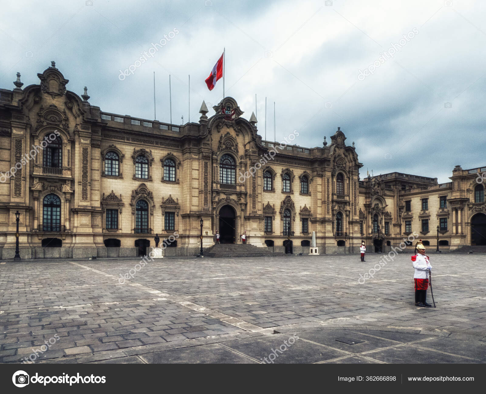 Lima Peru Government Palace Residence President Known House Pizarro ...