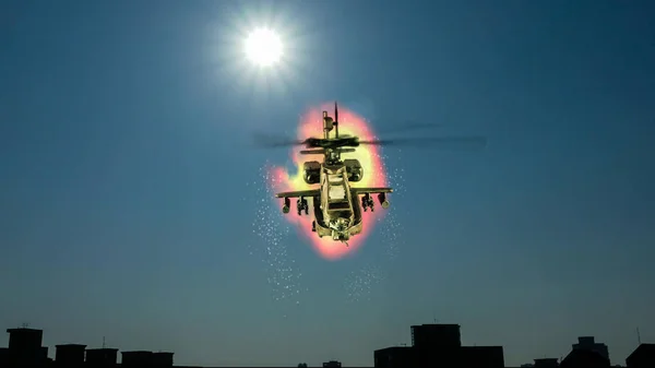 Helicopter explosion background Stock Photos, Royalty Free Helicopter ...