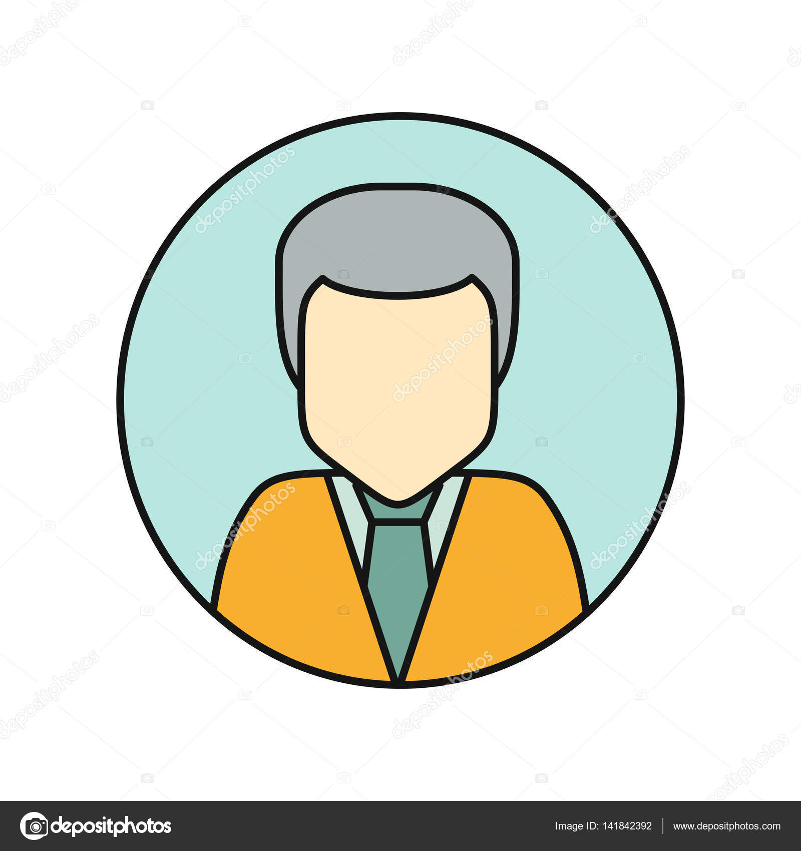 Young Man Private Avatar Icon Stock Vector by ©robuart 141842392