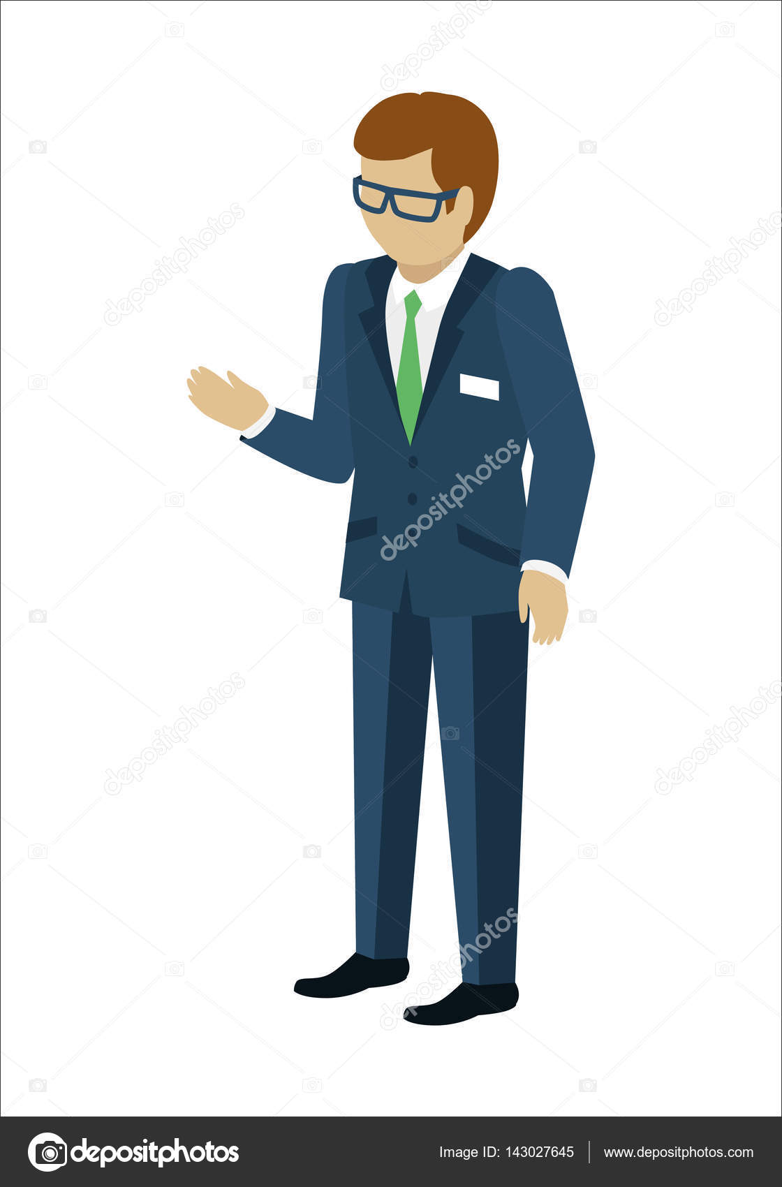 Man Character Vector In Isometric Projection. Stock Vector Image by ...
