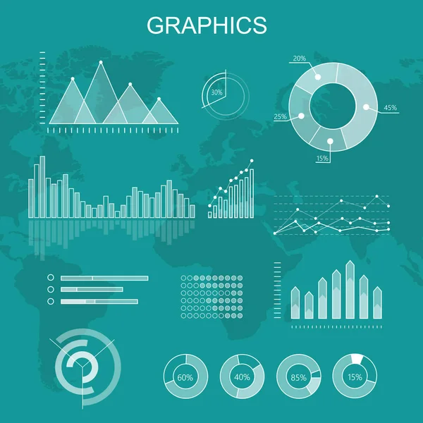 Big Data Technology Digital Network Market Rating Vector Infographic ...