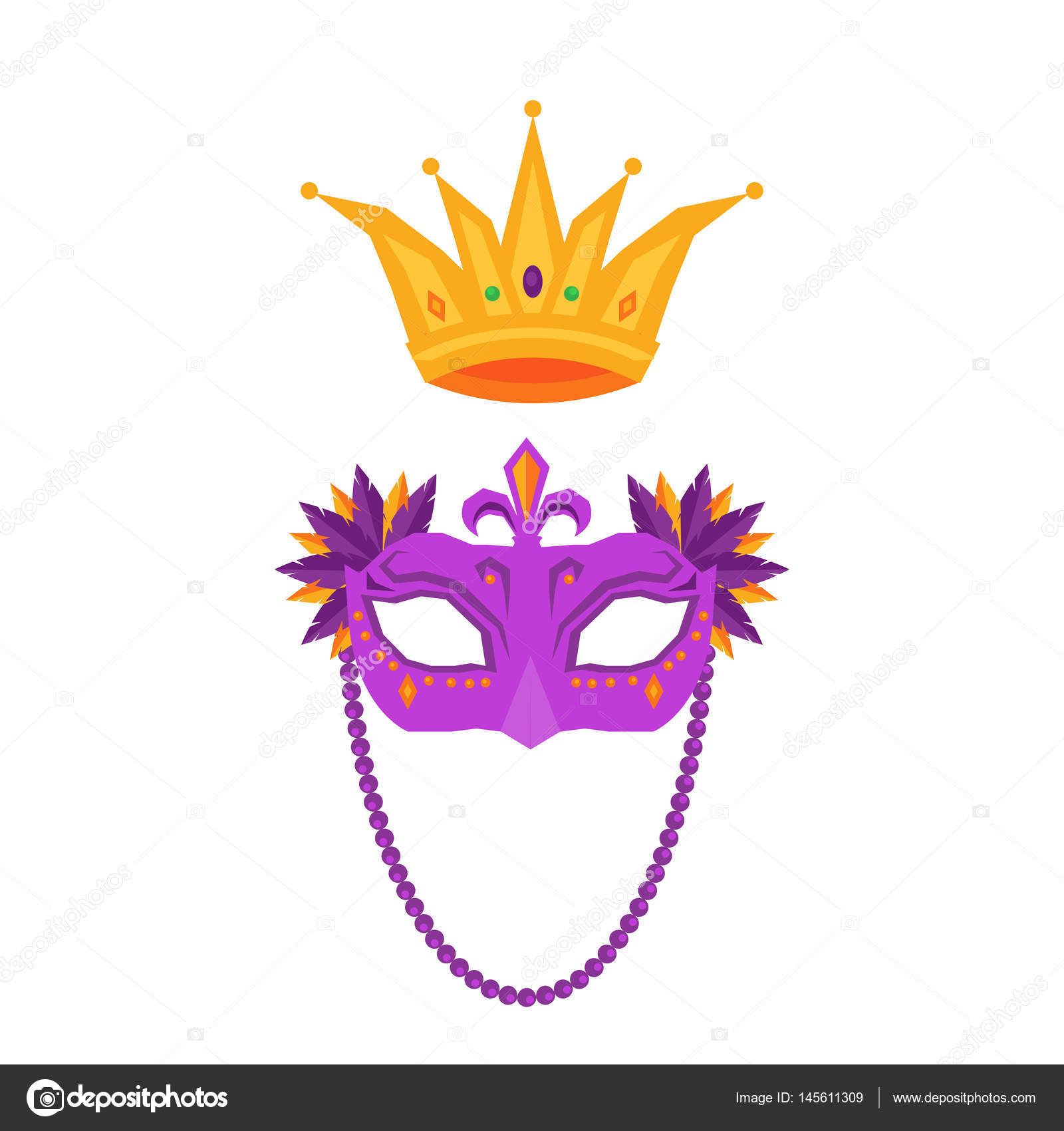 Mardi Gras Queen Crown Clip Art