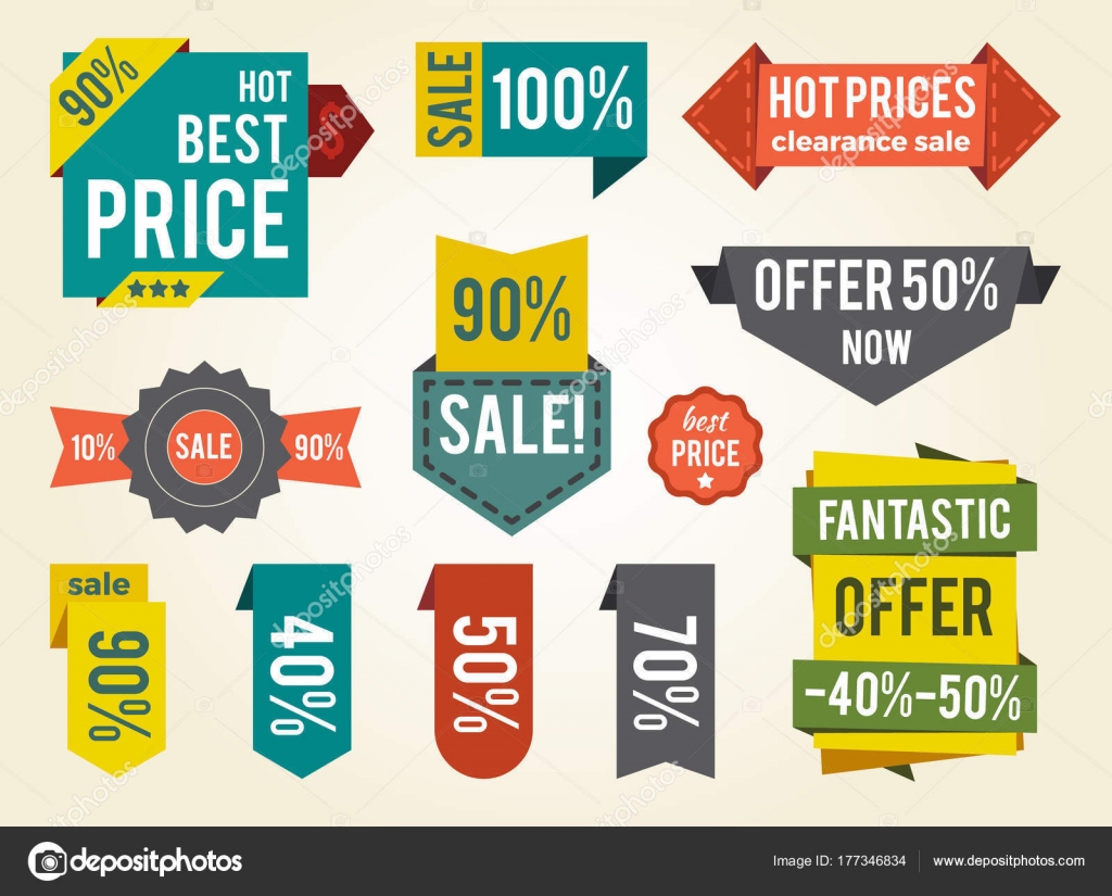 Hot Prices Sale Clearance Vector Illustration Stock Vector Image by ...