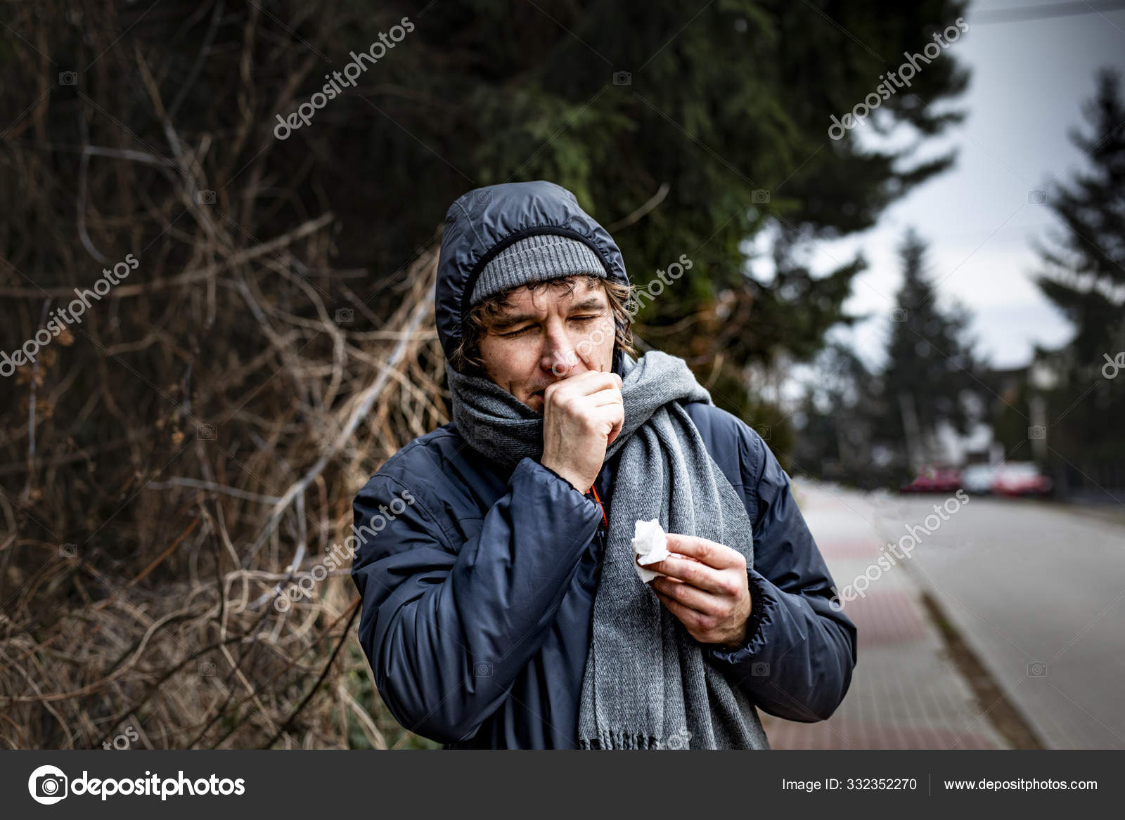 Sick Man On The Street