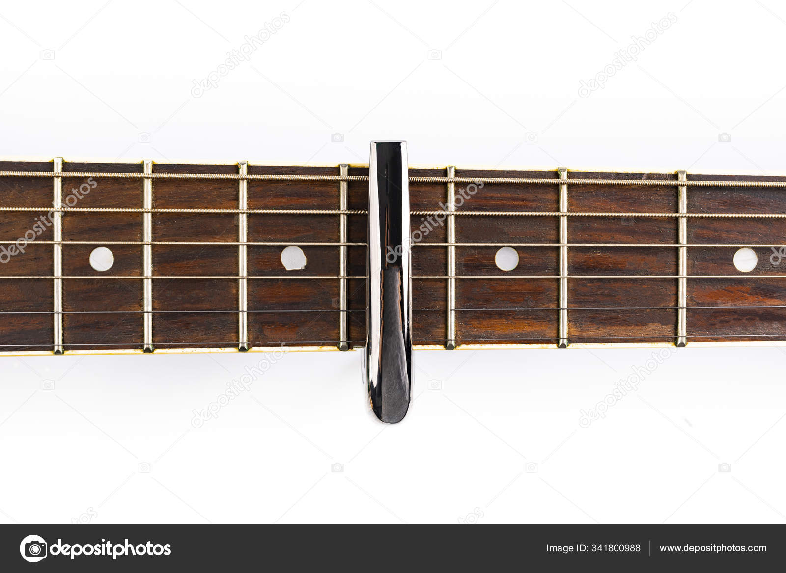 Guitar Fretboard Close Up