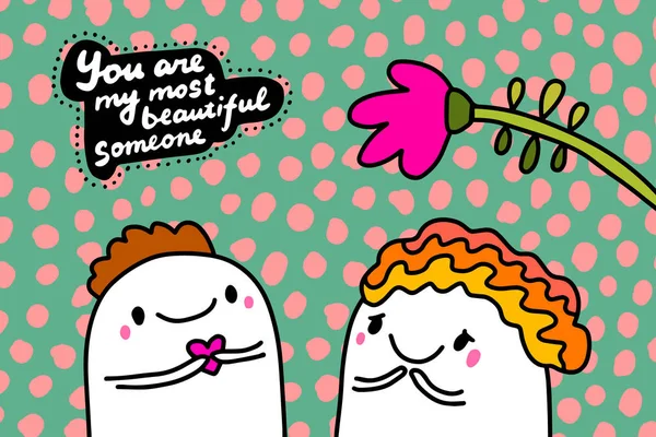 Please go away hand drawn vector illustration in cartoon comic style ...