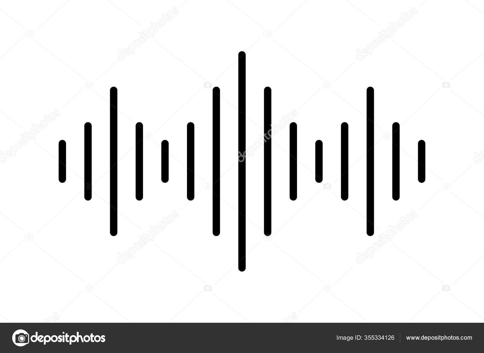 Icono De Onda De Sonido