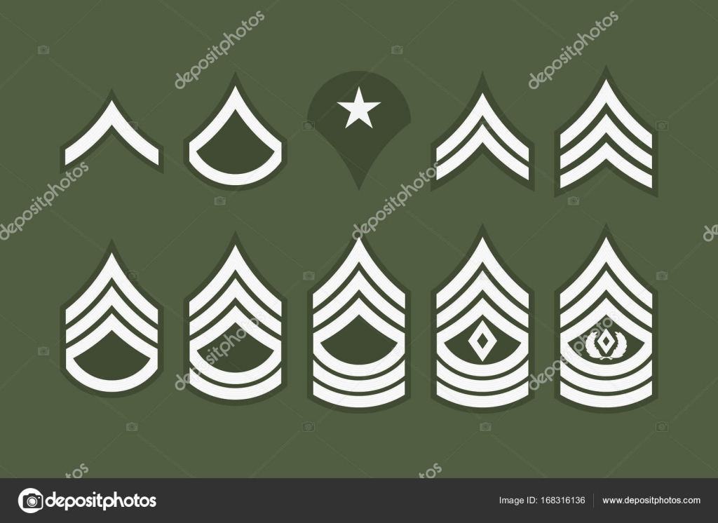 Air Force Master Sergeant Stripes Clipart