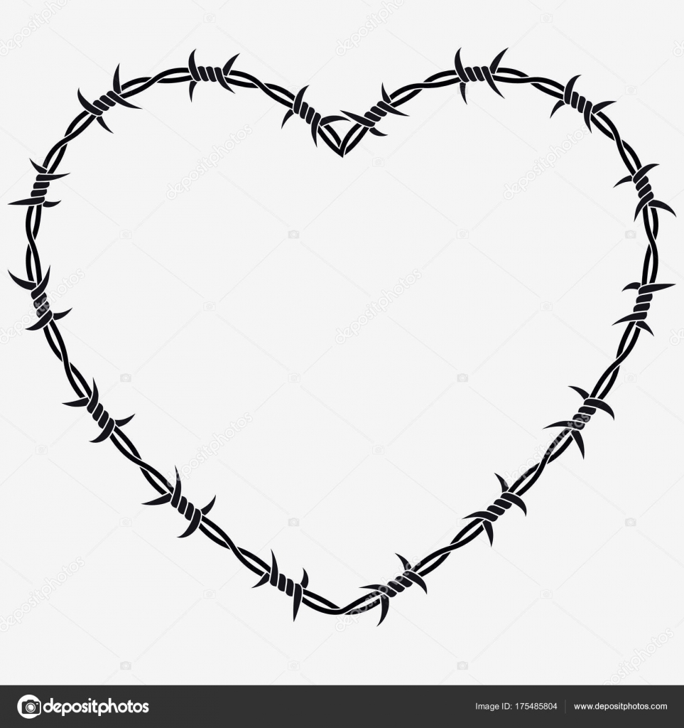 Disegno Incrociato Del Filo Spinato