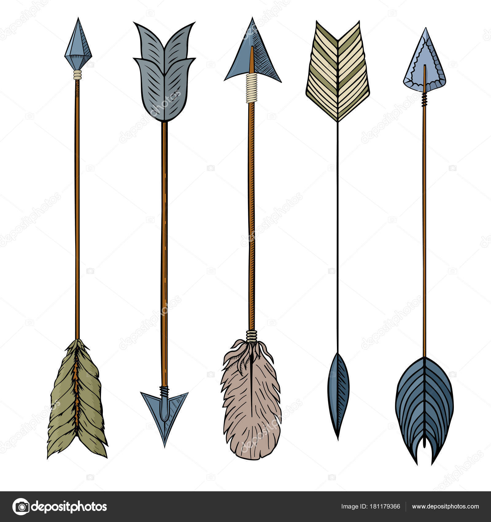 Indian Arrows Vector