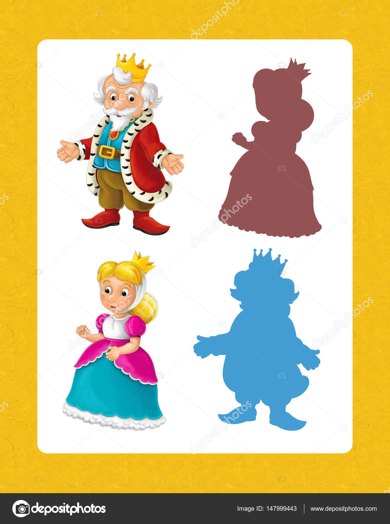 Medieval King And Queen Clipart