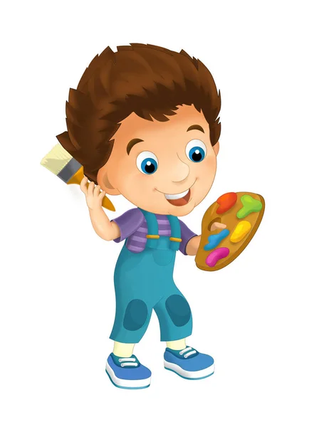 Скачать картинки Fotos Pintores Dibujo Animado Del Pintor D0 B2 D1 92 Vector De Stoc стоковые