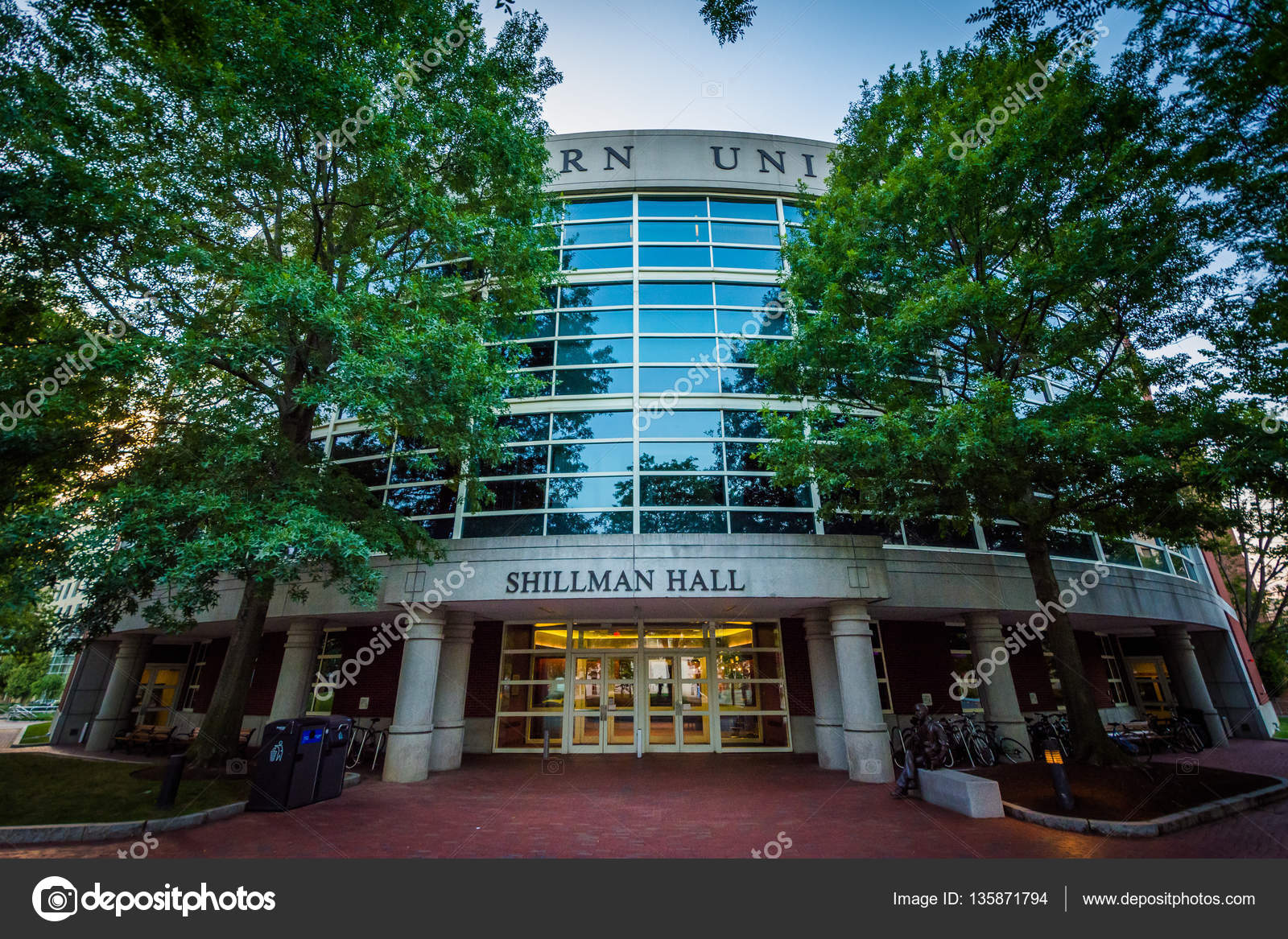Shillman Hall at Northeastern University in Boston, Massachusett Stock ...