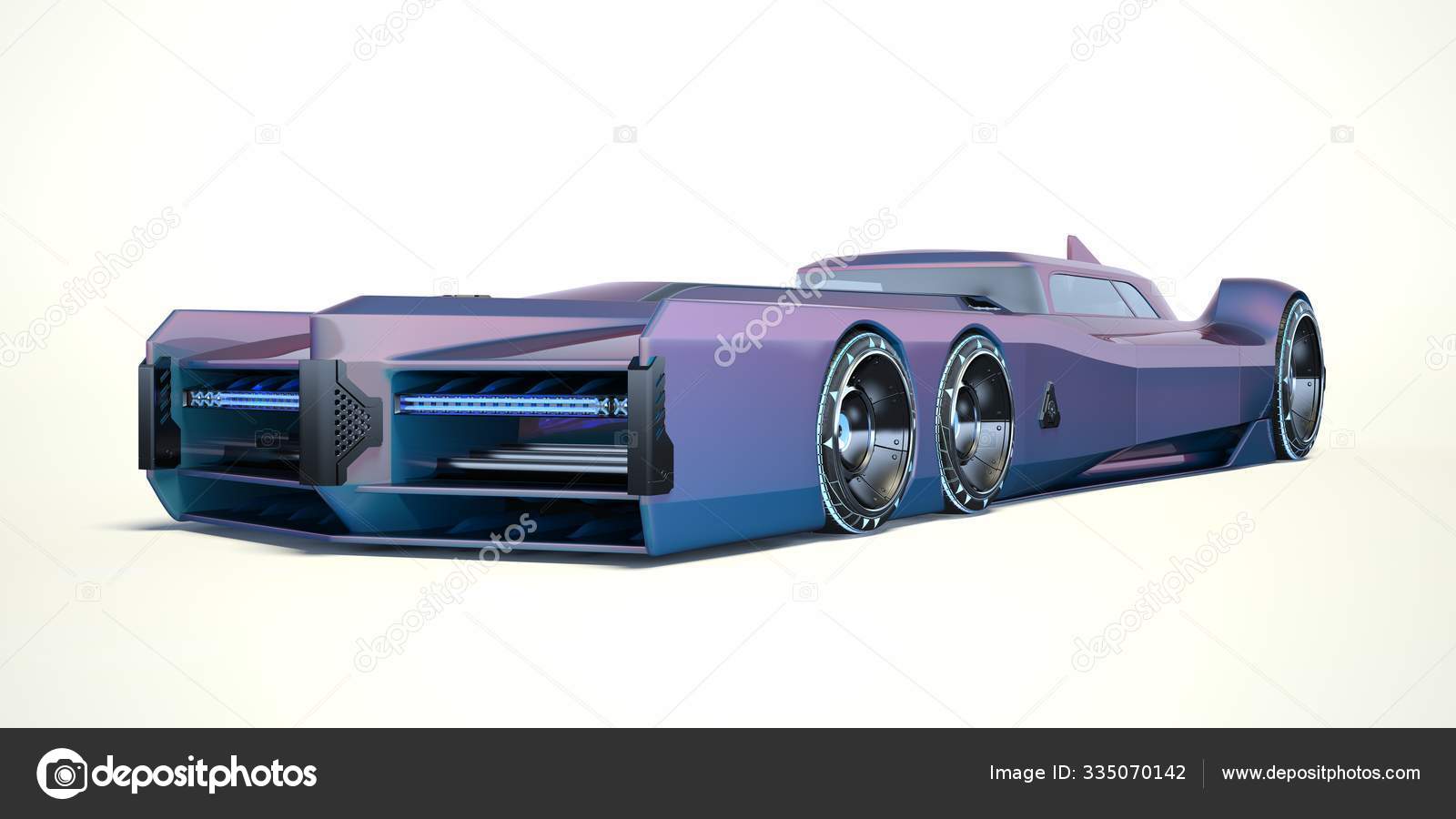 Rendering Brand Less Generic Concept Car — Stock Photo © Andrus_Ciprian ...