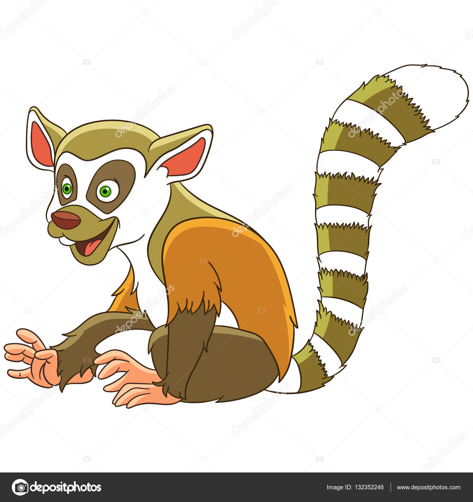 Lemur Animal Animation