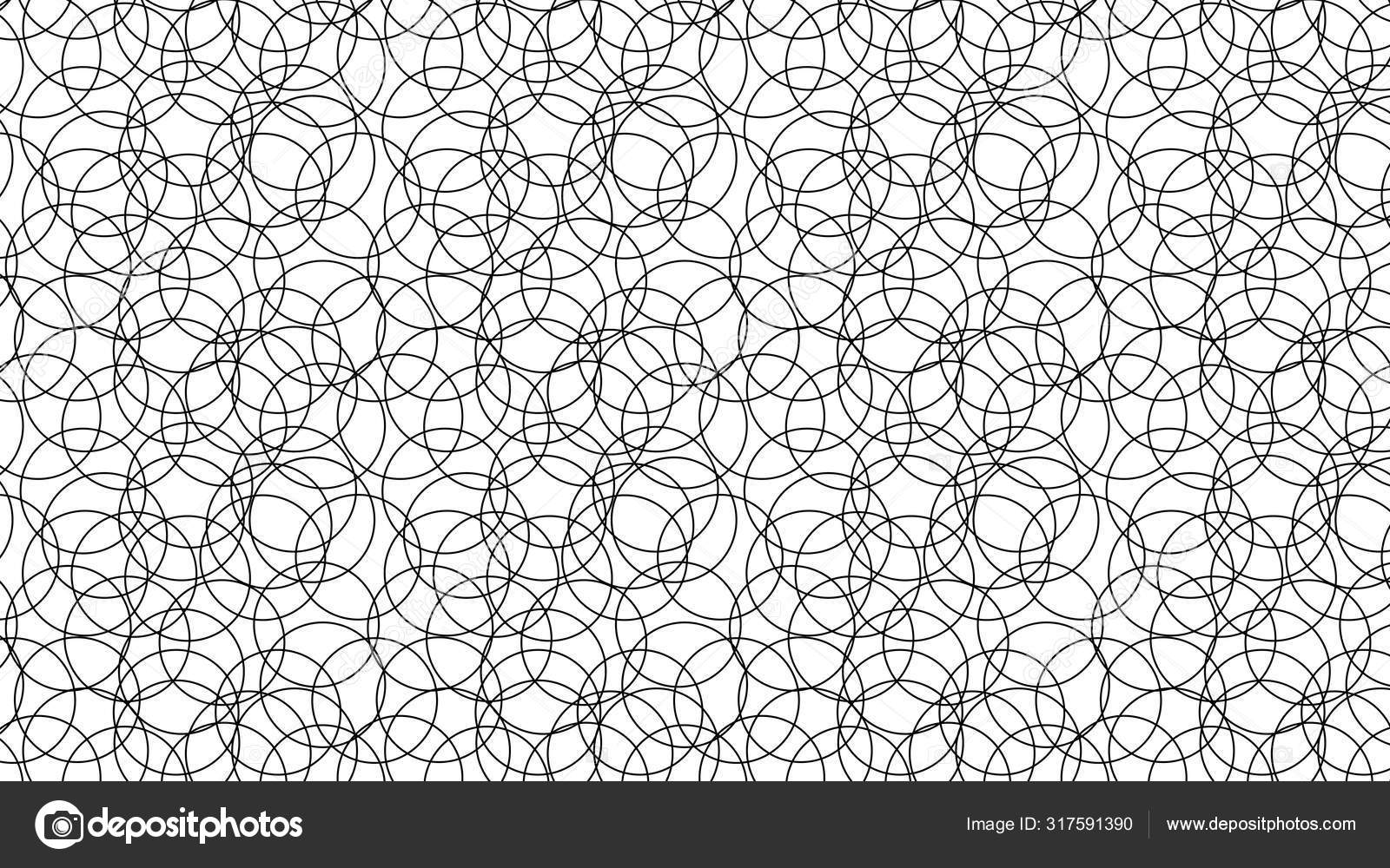 Abstract White Circle Pattern Vector Illustration Stock Vector Image by ...