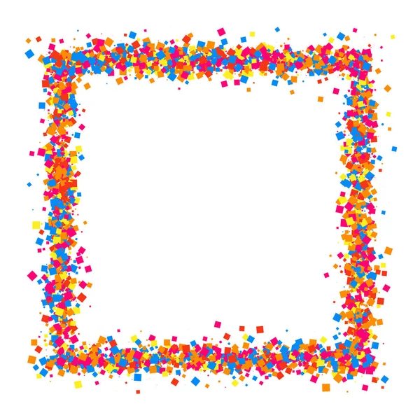 Multicolor jigsaw puzzle frame border — Stock Vector © iterum #67029271