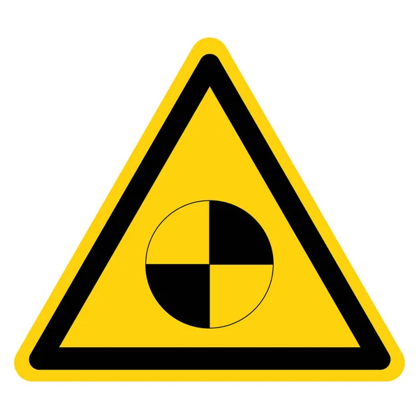 Radiation Hazard Symbol Sign,Vector Illustration, Isolated On White ...