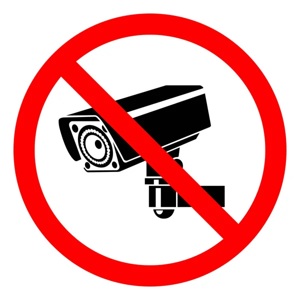 Notice Cctv Symbol Sign Vector Illustration Isolate White Background ...