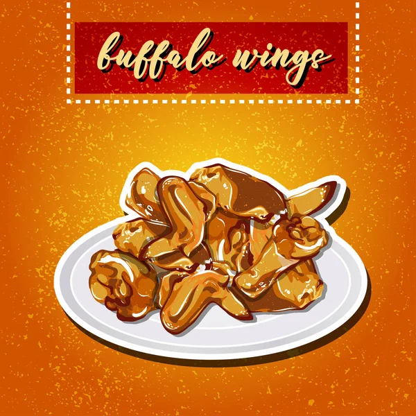 100,000 Buffalo chicken wings Vector Images | Depositphotos