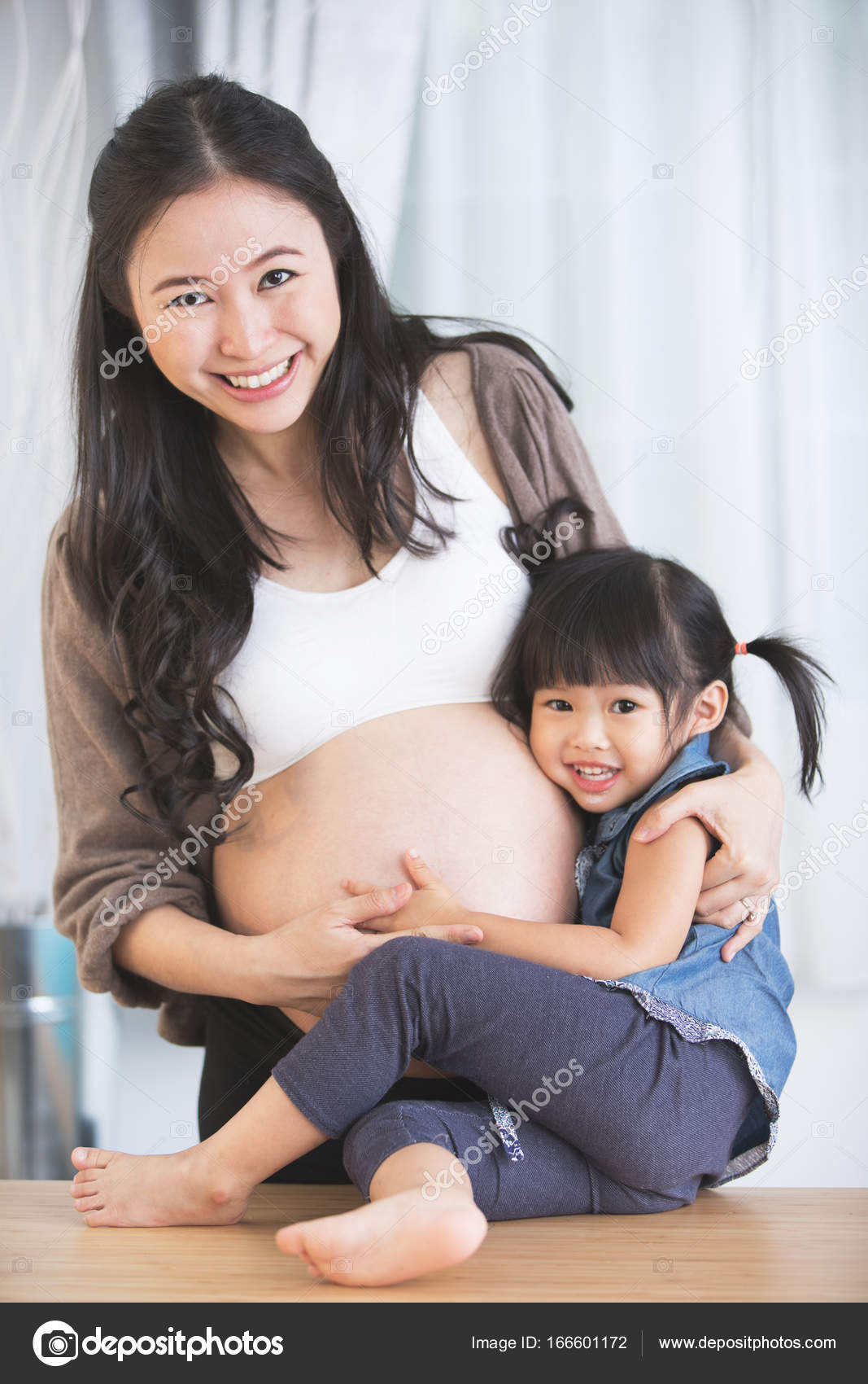 Pregnant Chinese Baby