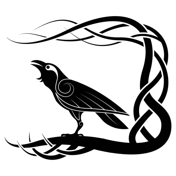 Celtic Raven Symbol
