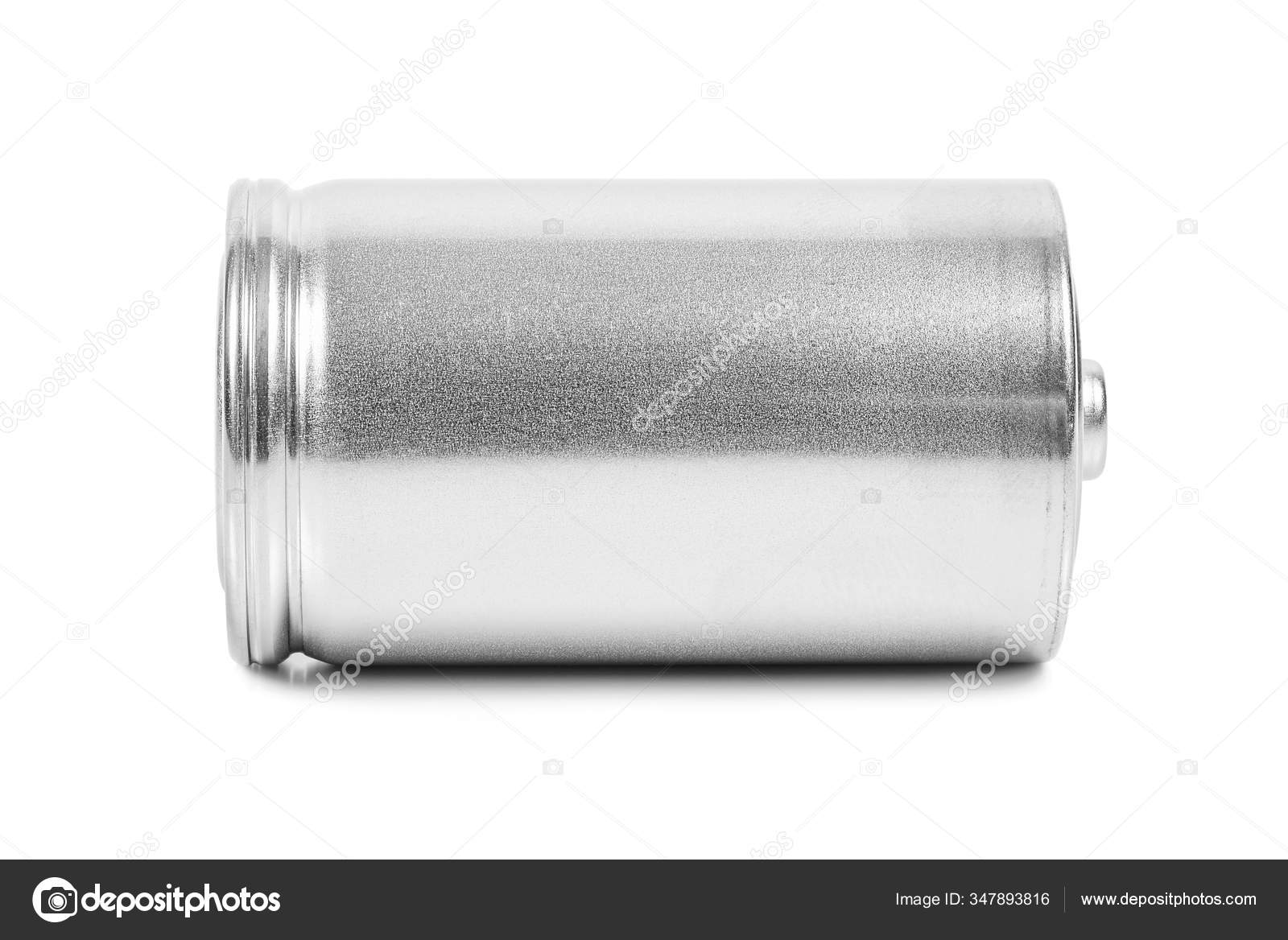 Lr20 Size Battery Isolated White Background Clipping Path — Stock Photo ...