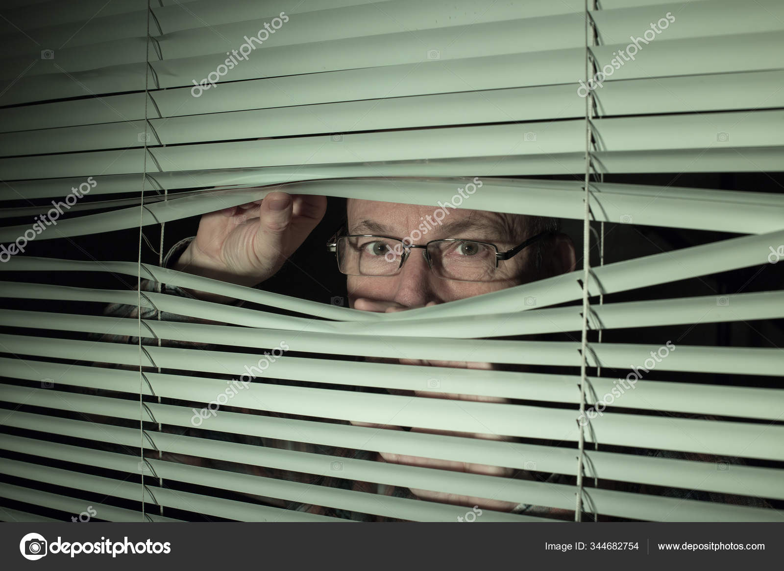 Peeping Through Window