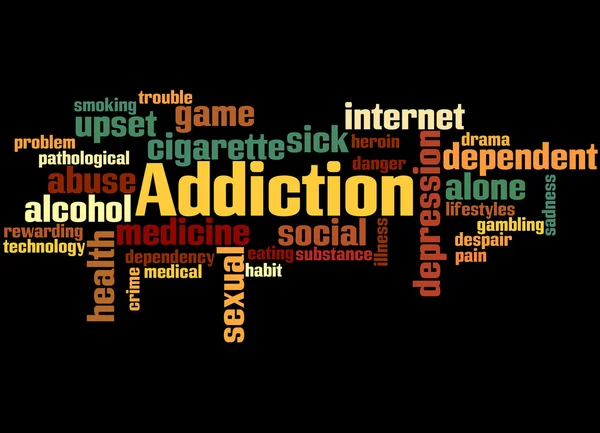 Addiction word cloud Stock Photos, Royalty Free Addiction word cloud ...