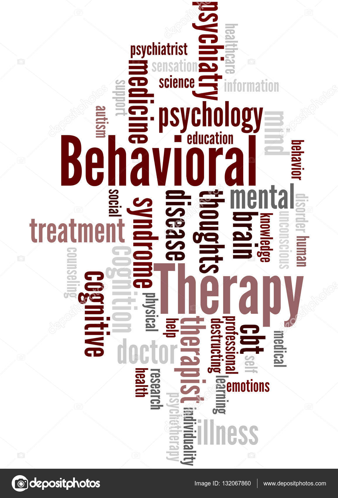 Behavioral Therapy, word cloud concept 2 — Stock Photo © kataklinger ...
