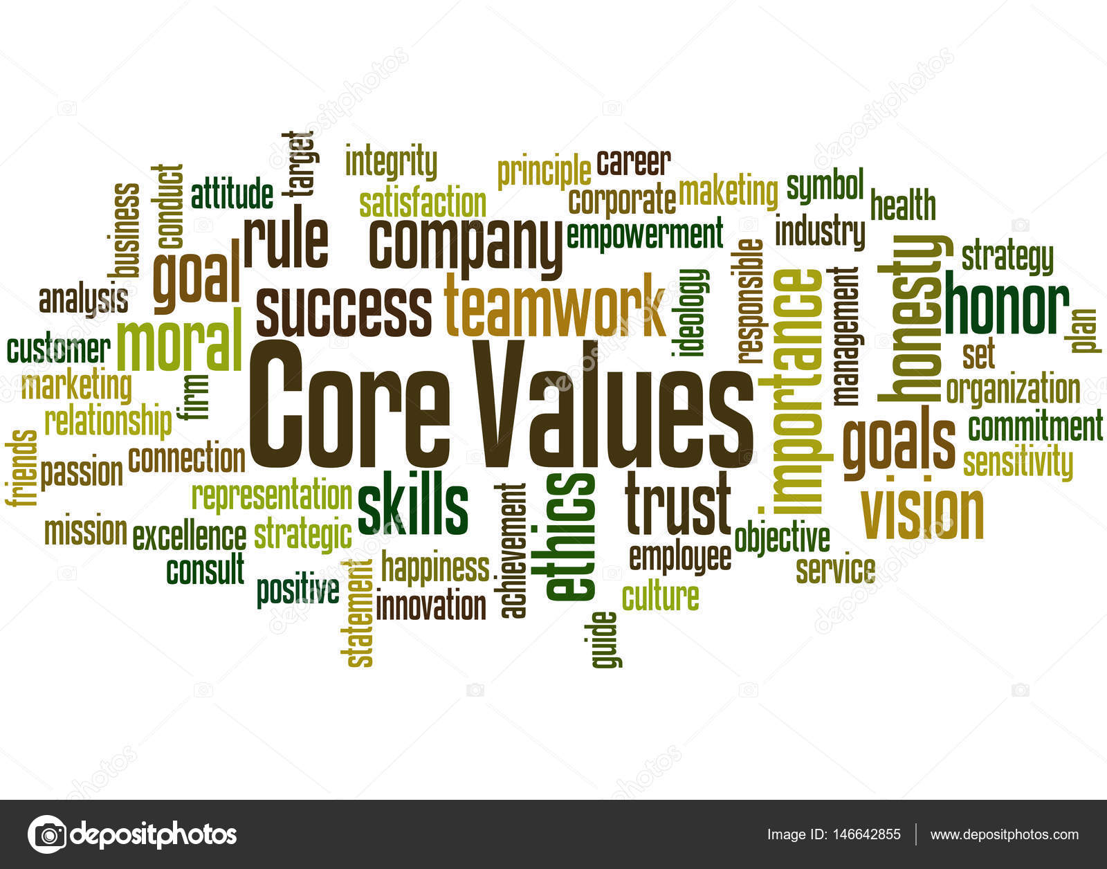 Core values, word cloud concept 8 Stock Photo by ©kataklinger 146642855