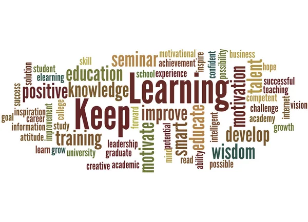 Word cloud of happy new year and its related words — Stock Photo ...