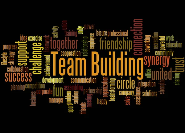 Team building word cloud Stock Photos, Royalty Free Team building word ...
