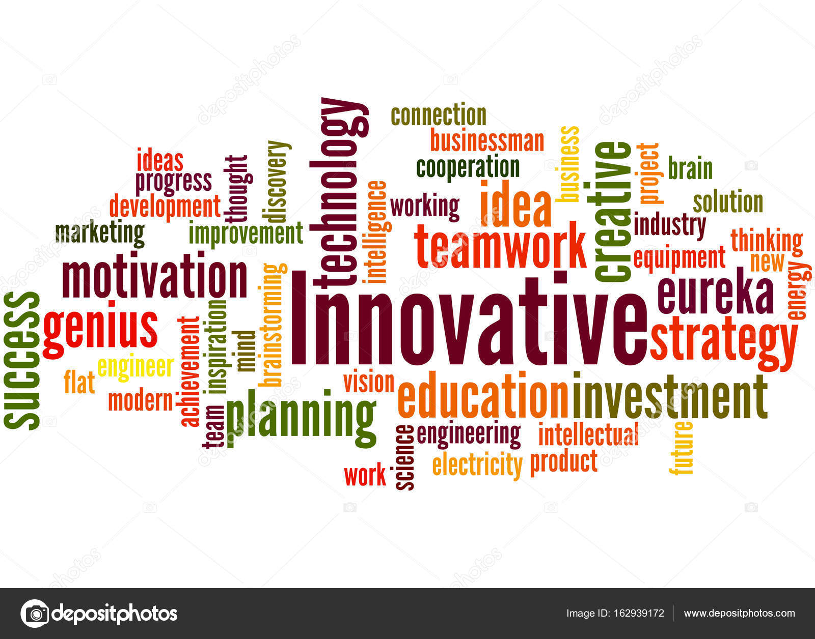 Innovate, word cloud concept 5 — Stock Photo © kataklinger #162939172