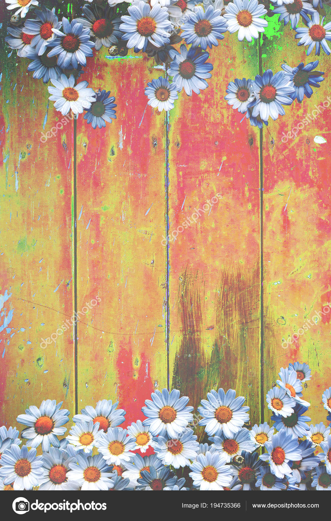 Vintage Daisy Backgrounds