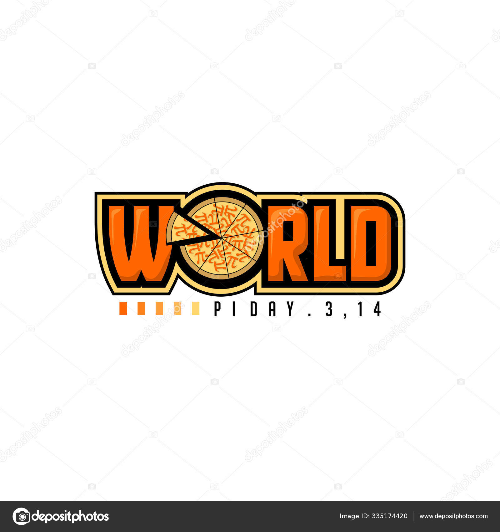 World Pi Day vector illustration Stock Vector by ©labibretroman 335174420