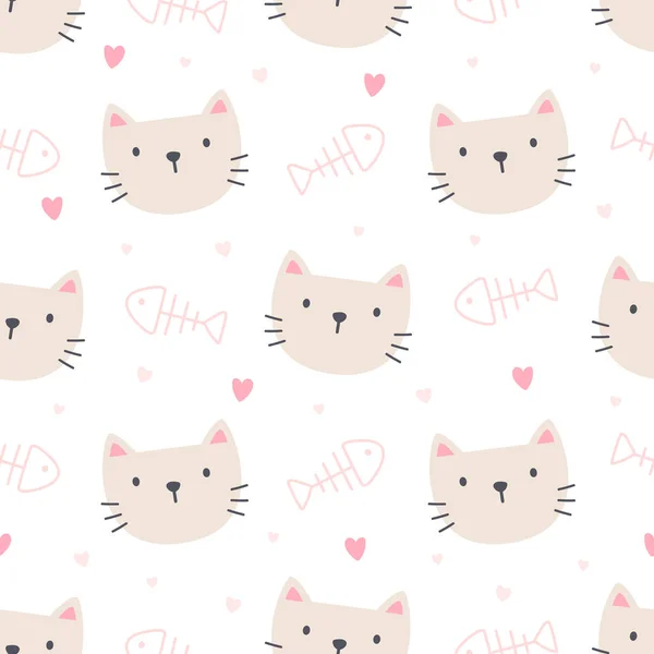 Cat Planet Seamless Background Repeating Pattern Wallpaper Background ...