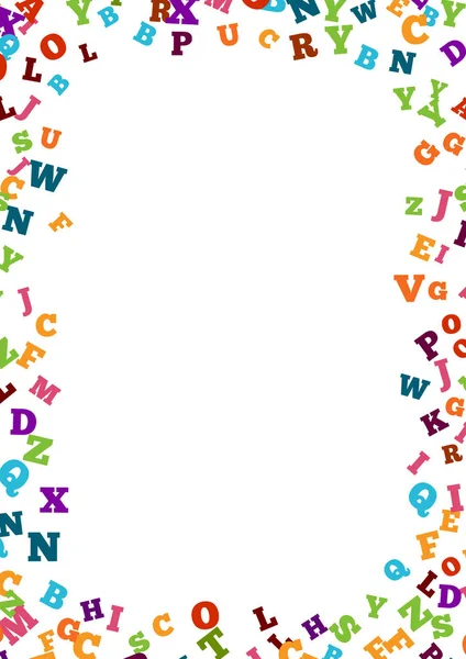 Alphabet Frame on the white background — Stock Vector © jenny1900 #30610603