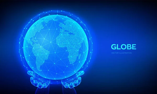 100,000 Blue globe Vector Images | Depositphotos