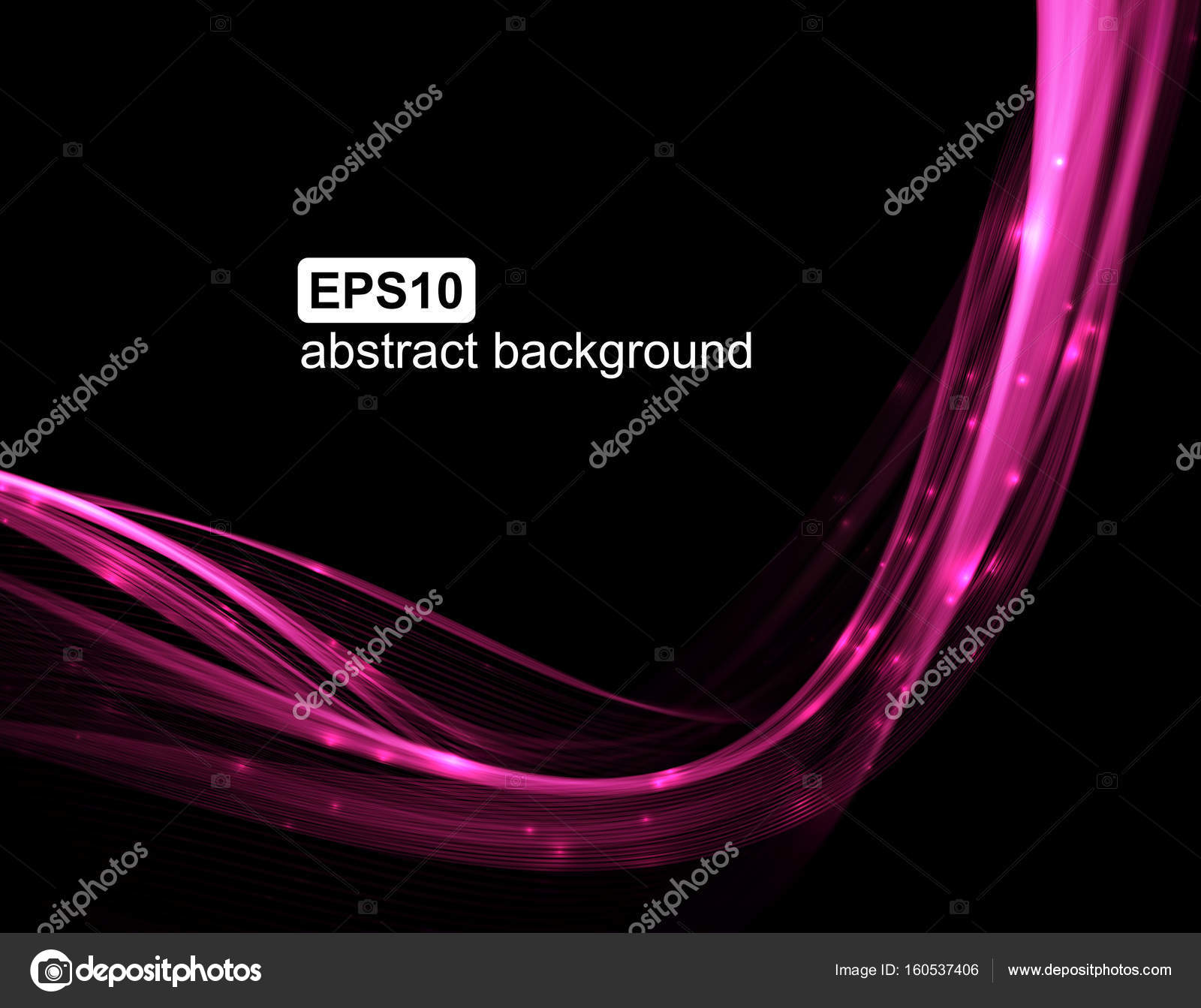 Abstract light wave futuristic background. Vector illustration. Stock ...