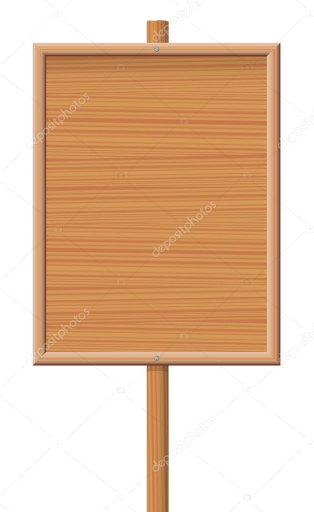 Information Board Wooden Texture Stock Vector Image by ©Furian #127710066