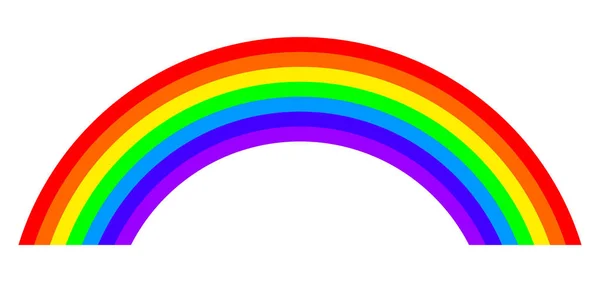 Main seven rainbow colors background — Stock Vector © ru3apr #3169397