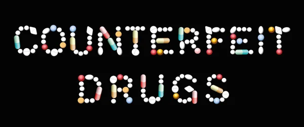 Fake Drugs Counterfeit Medicines Pills Stock Vector Image by ©Furian ...