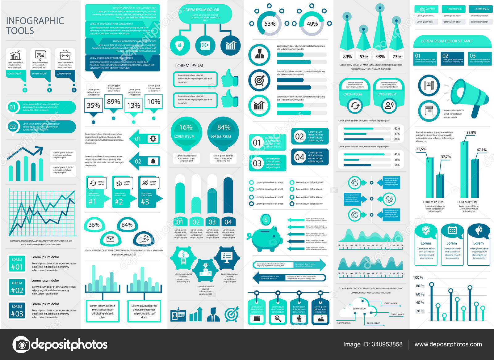 Infographic Elements Template Pack 01