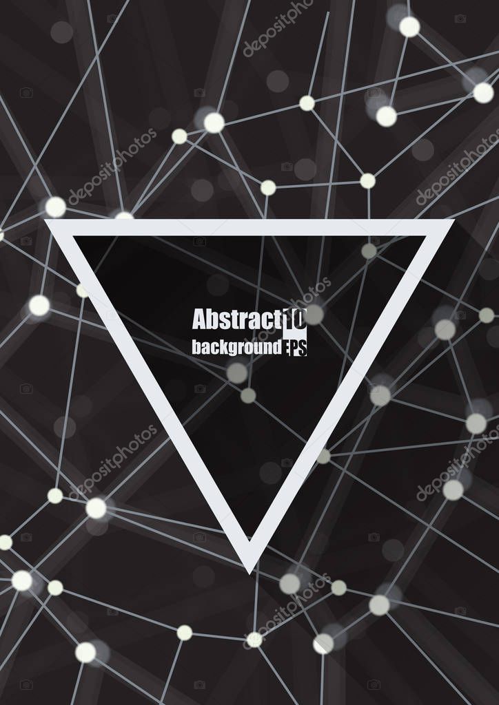 Fondo abstracto con patr n geom trico. Eps10 Ilustraci n vectorial 2024