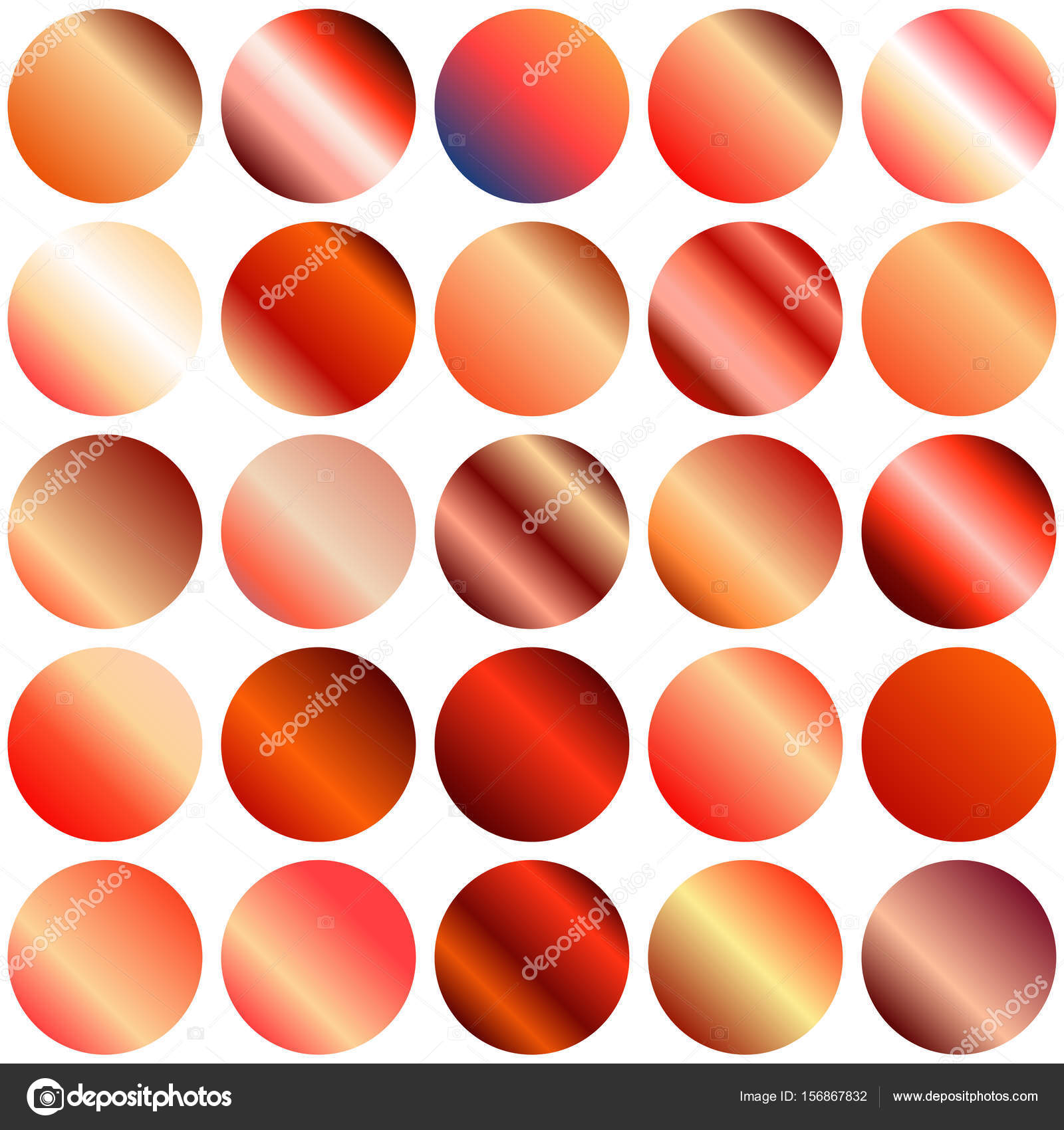 Set of circle gradient backgrounds Stock Vector Image by ©Vasimila ...