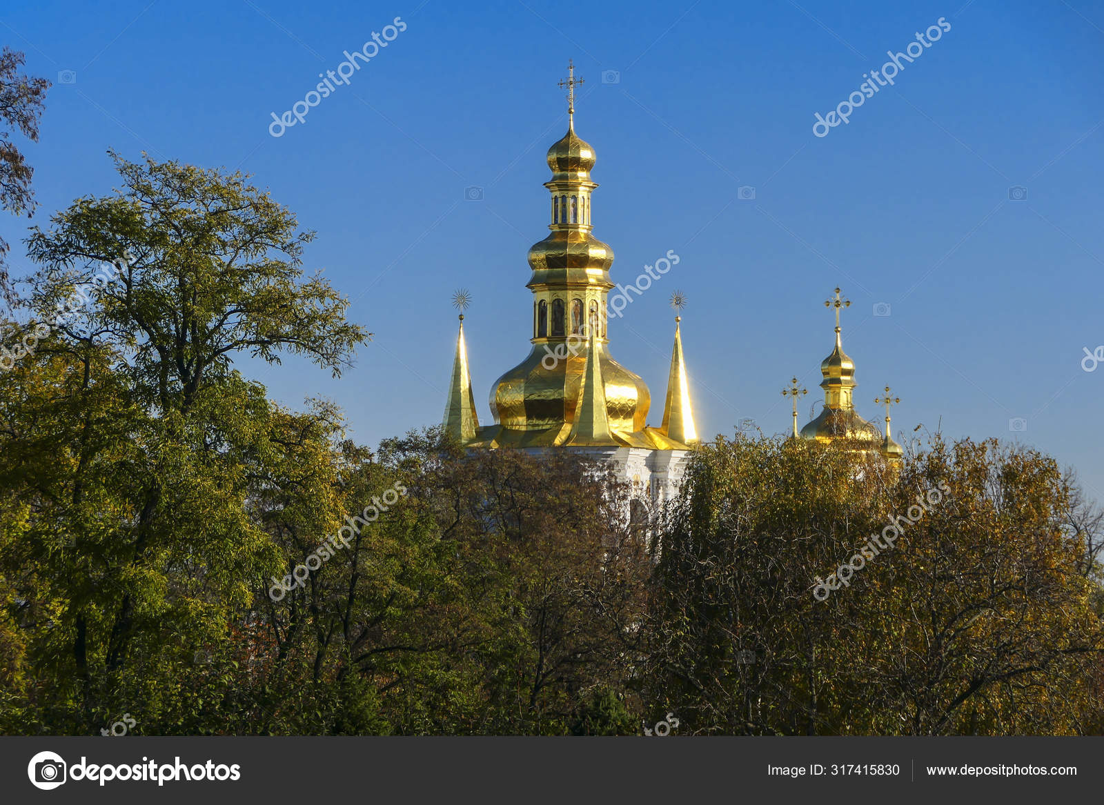 Kiev Ukraine Landmark Monastery Unesco Heritage Site Kiev Pechersk ...