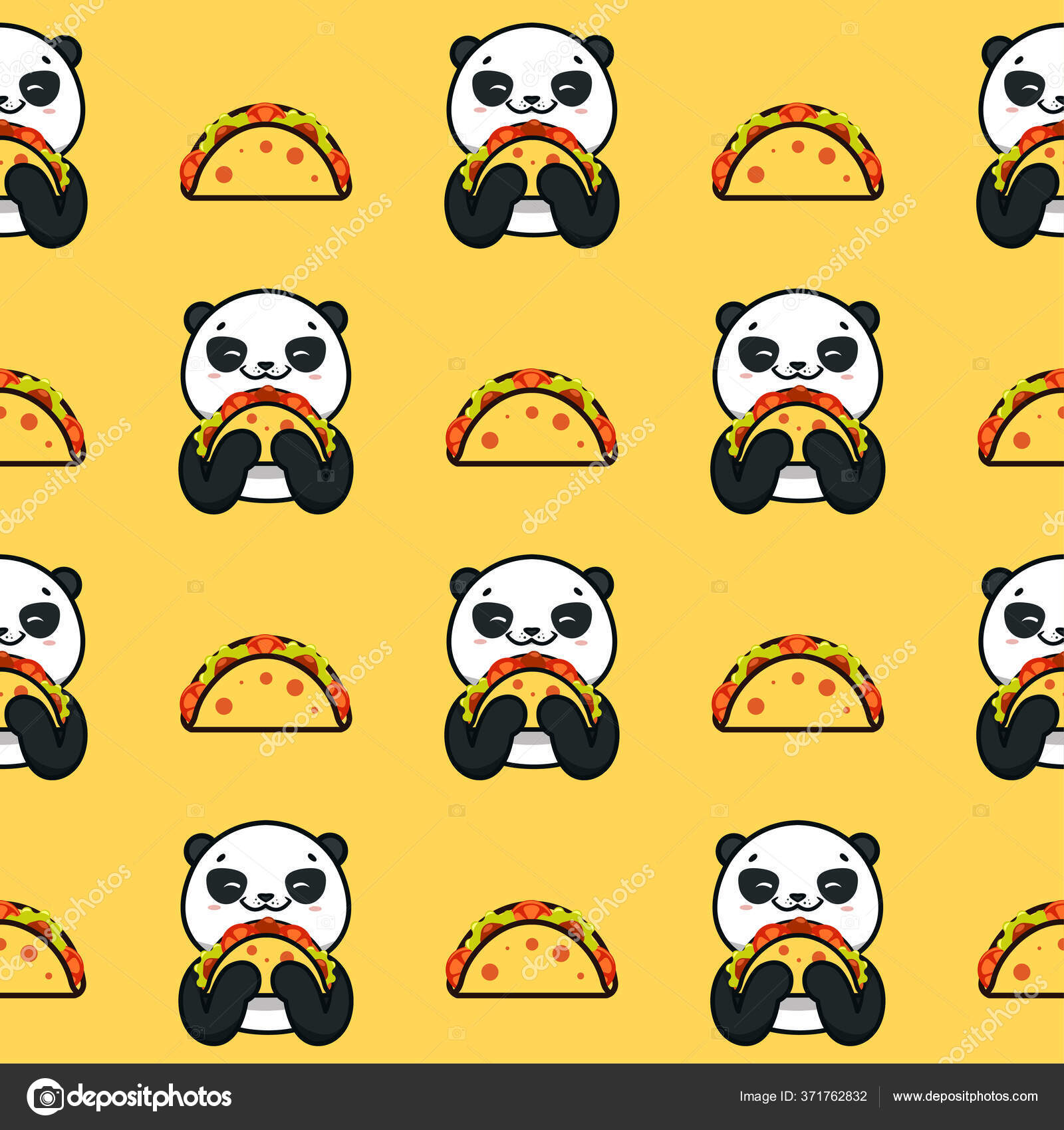 Pandas Eating Tacos