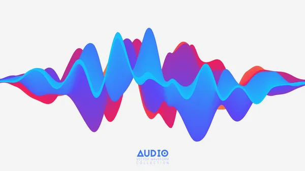 Audio wave 3d Vector Images | Depositphotos